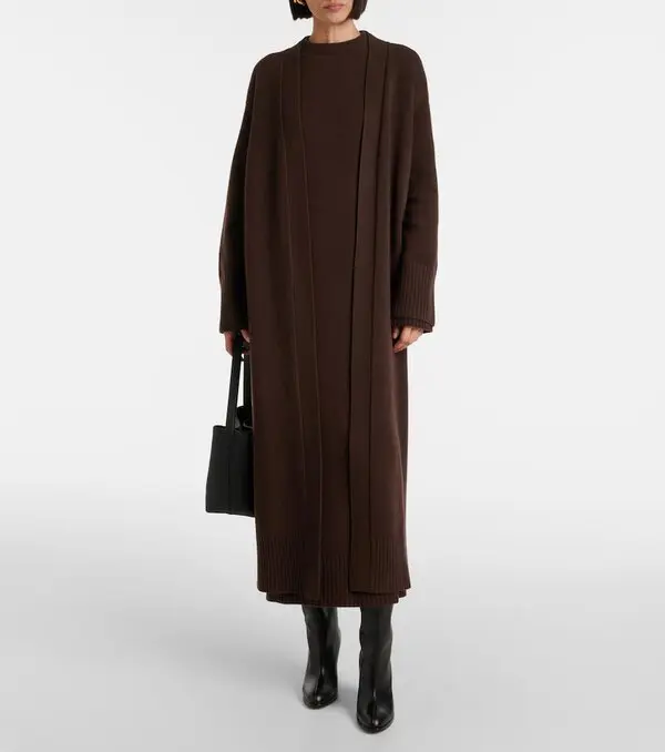 FFORME Ainsley Wool And Cashmere Shift Dress - Brown