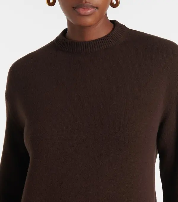 FFORME Ainsley Wool And Cashmere Shift Dress - Brown