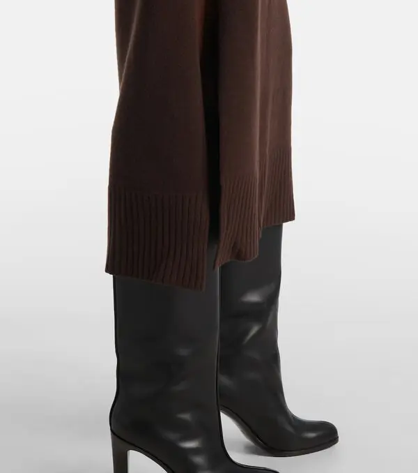 FFORME Ainsley Wool And Cashmere Shift Dress - Brown