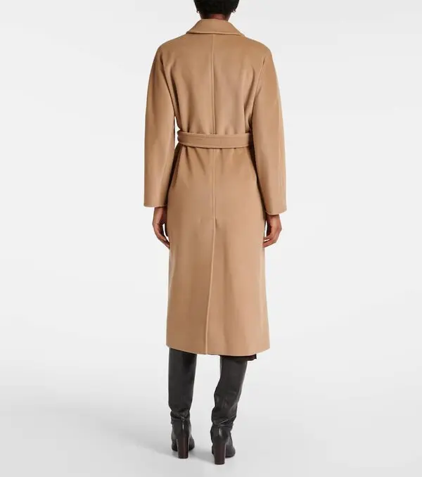 Max Mara Locri Wool And Cashmere Wrap Coat