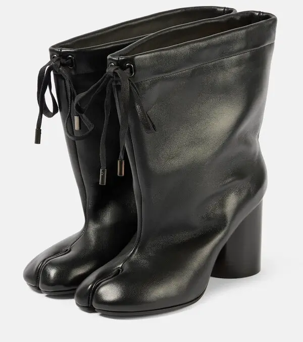 MAISON MARGIELA Tabi Leather Ankle Boots