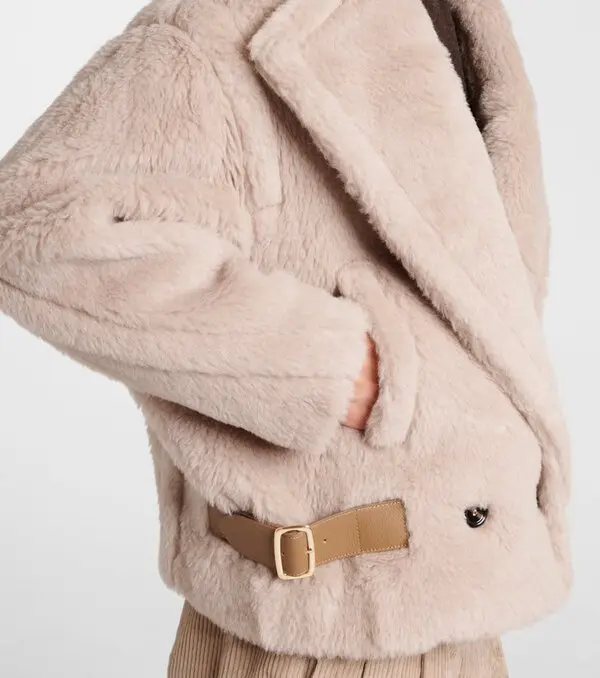 Max Mara Radice Teddy Jacket - Beige