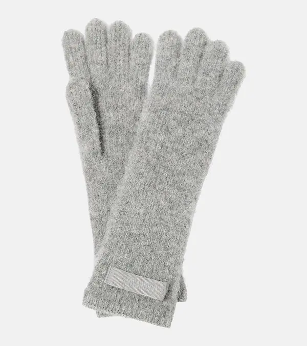 Jacquemus Les Gants Gros Grain Gloves - Grey