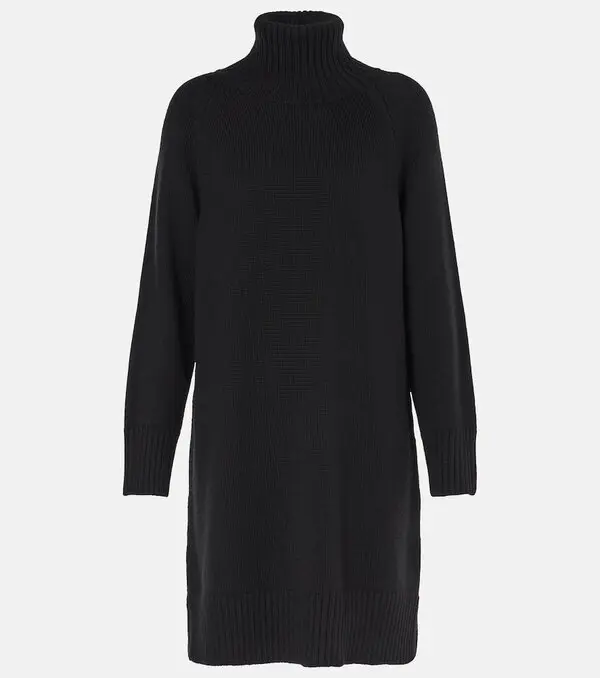 Max Mara Trudy Wool Turtleneck Sweater Dress