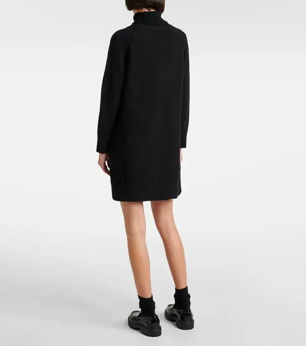 Max Mara Trudy Wool Turtleneck Sweater Dress