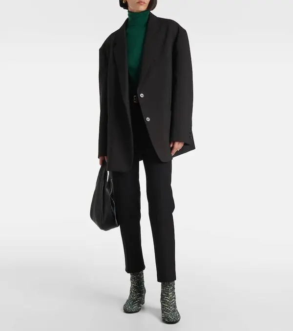 GIANVITO ROSSI Joelle 45 Bouclé Tweed Ankle Boots