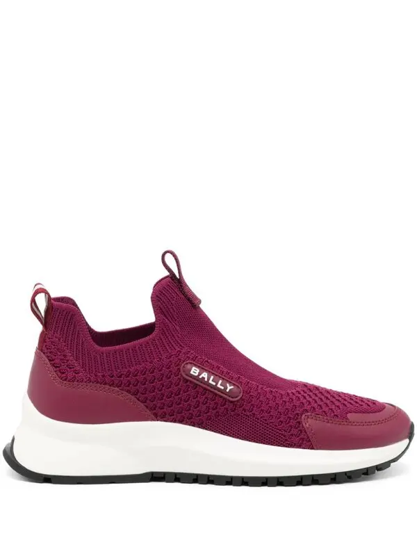 Bally Outline Knit Sneakers