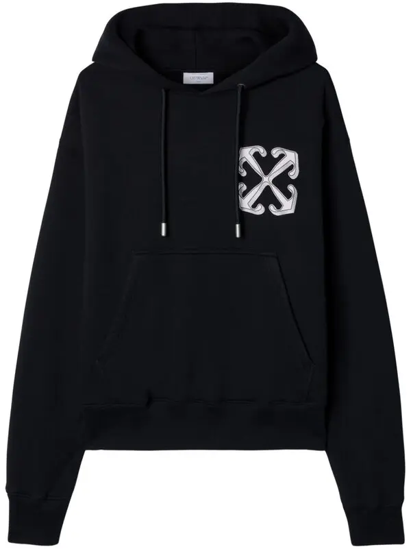 Off-White Dragon Hoodie - Black