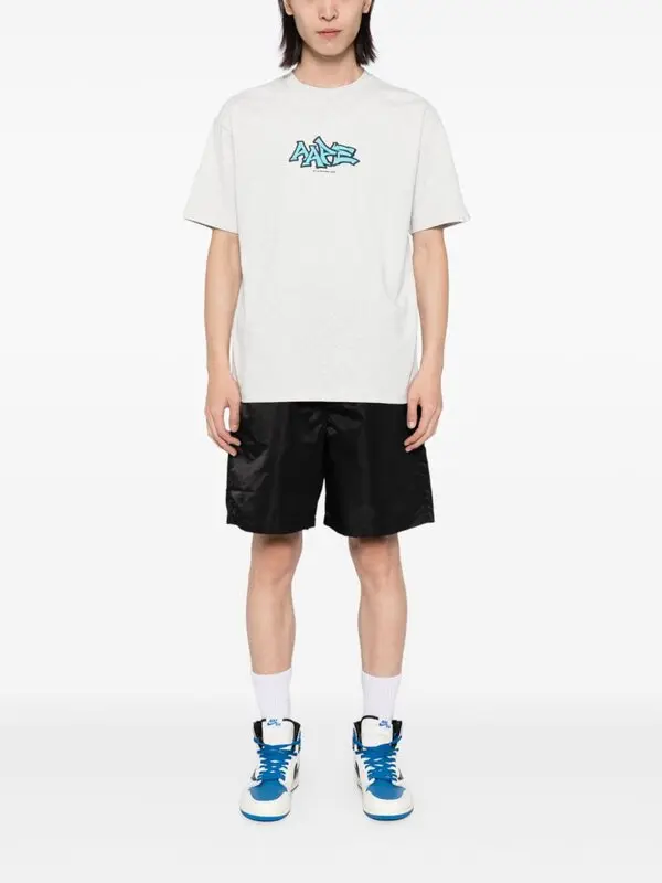 A BATHING APE Logo-embroidered Relaxed-fit Shorts