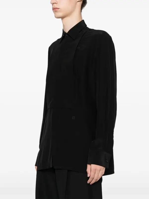 Givenchy Plastron Silk Shirt
