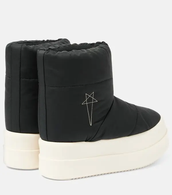 Rick Owens Mega Bumper Lunar Boots - Black