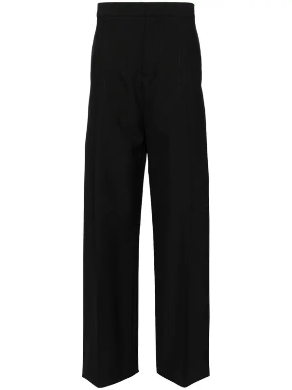 Givenchy Lurex Stripes Tailored Trousers - Black