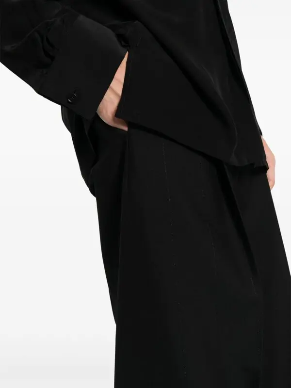 Givenchy Lurex Stripes Tailored Trousers - Black
