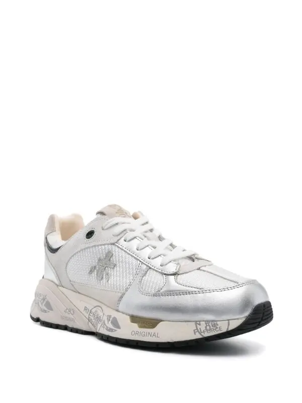 Premiata Mased Sneakers - Silver