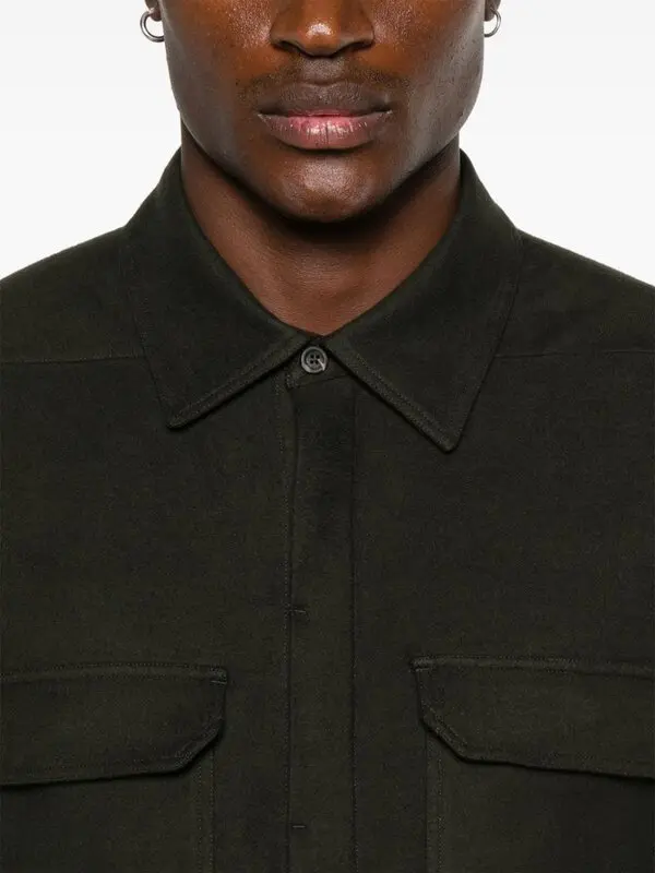 Rick Owens Work Shirt - Green