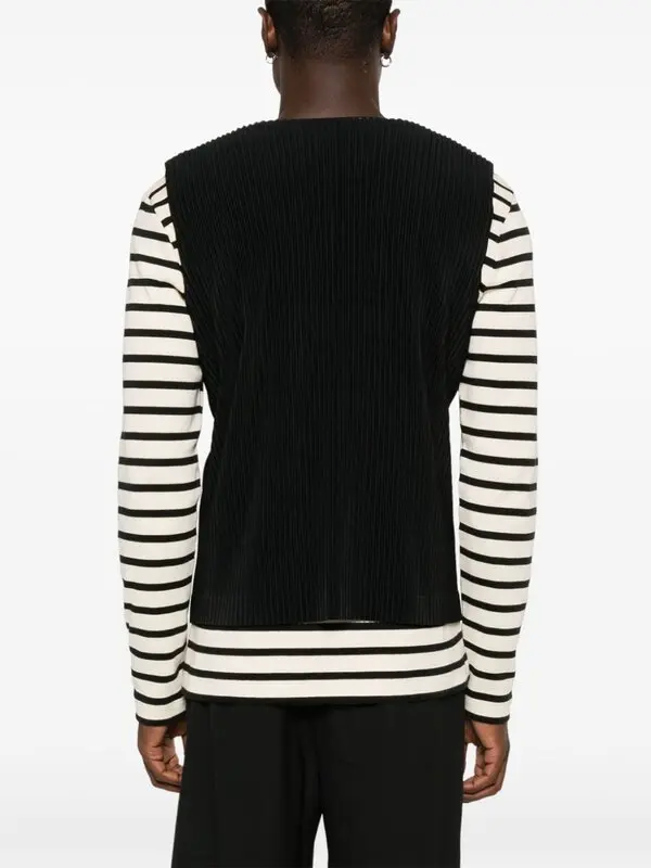Issey Miyake Plissé Vest - Black