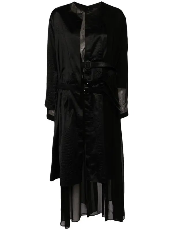 Junya Watanabe Wrap Around Belted Dress