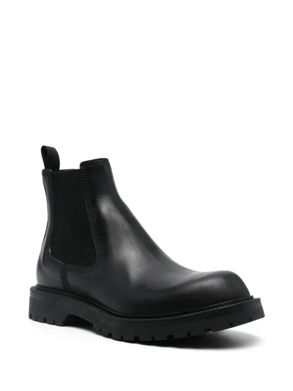 Gucci Web Stripe-trim Chelsea Boots