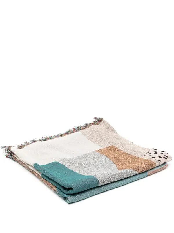 SLOWDOWN STUDIO Pollard Throw - Brown