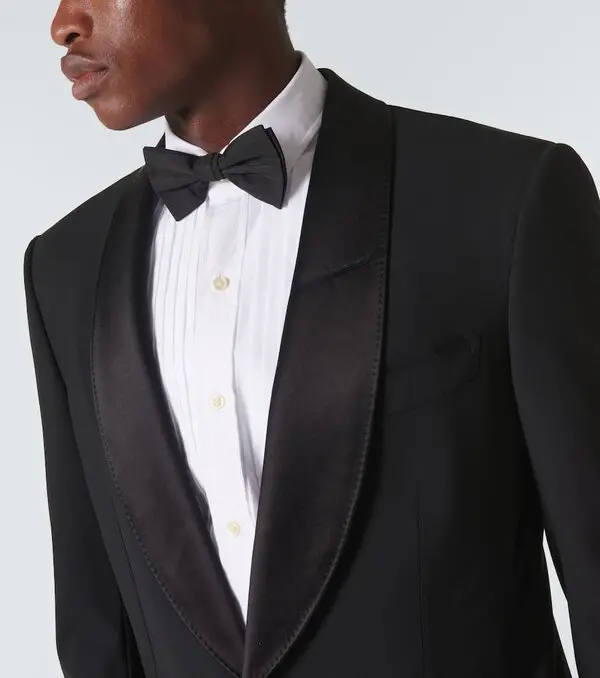 Rubinacci Silk Grosgrain Bow Tie