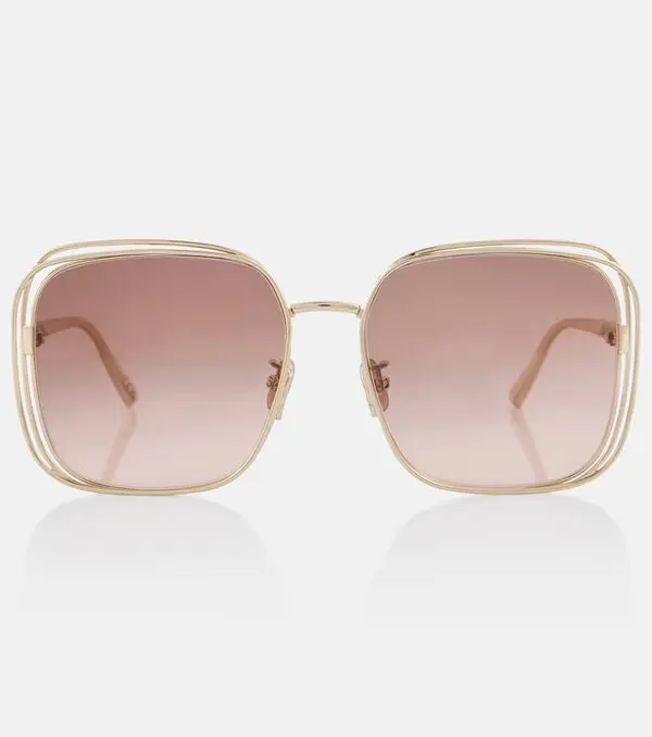 Dior Square Sunglasses - Pink