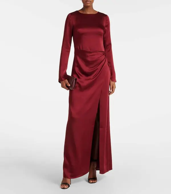 Simkhai Qiana Draped Gown