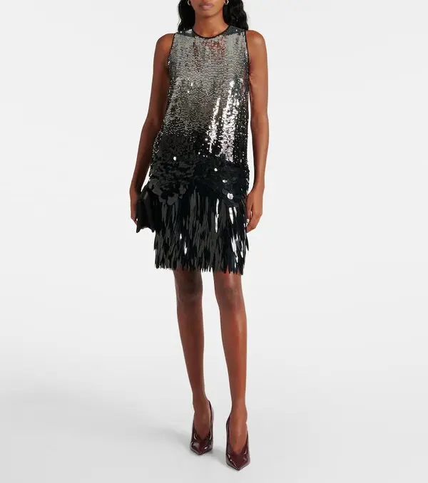 Max Mara Bevanda Sequined Minidress