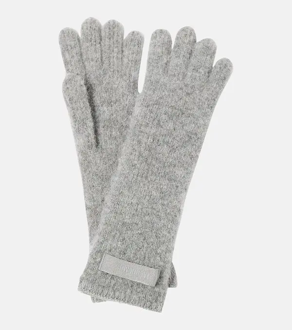 Jacquemus Les Gants Gros Grain Gloves - Grey