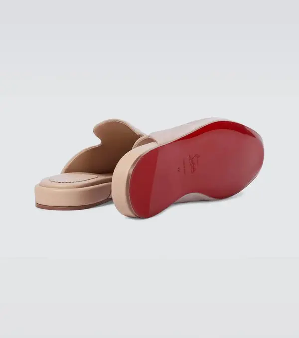 CHRISTIAN LOUBOUTIN Coolito Flat Mules - Beige