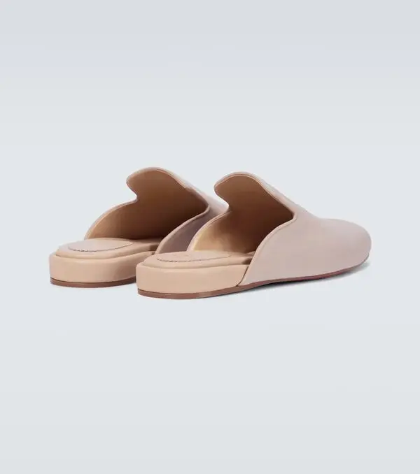 CHRISTIAN LOUBOUTIN Coolito Flat Mules - Beige