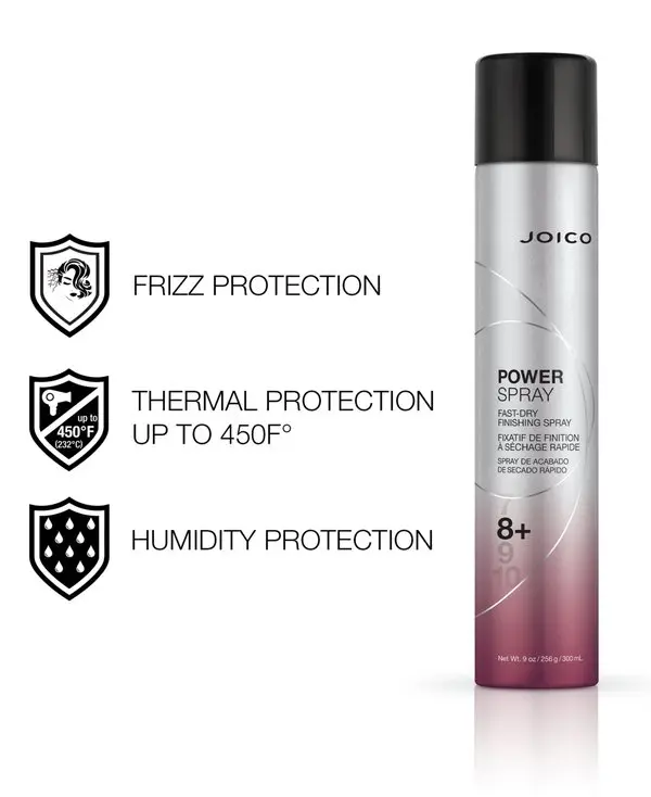 JOICO Power Spray Fast-dry Finishing Spray - No Color