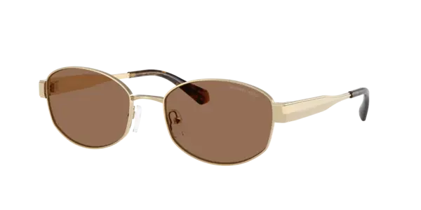 Michael Kors Round Frame Sunglasses - Brown Solid