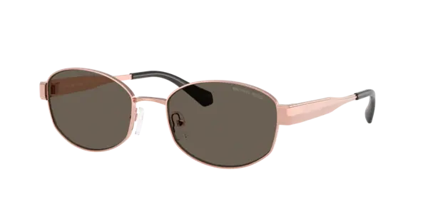 Michael Kors Round Frame Sunglasses - Chocolate Solid