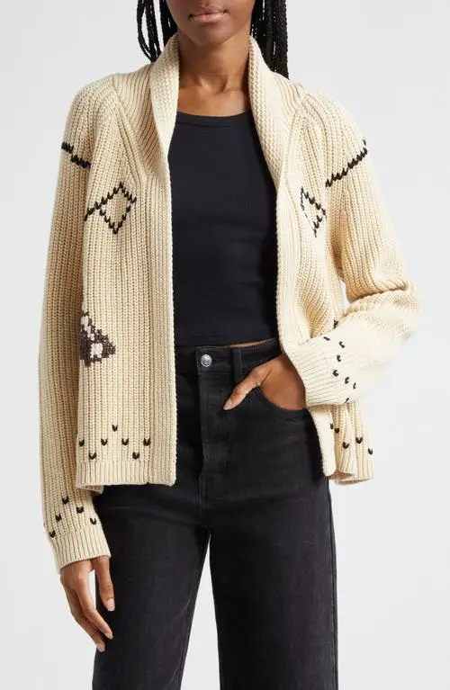 The Great. The Horse Lodge Cotton Blend Cardigan