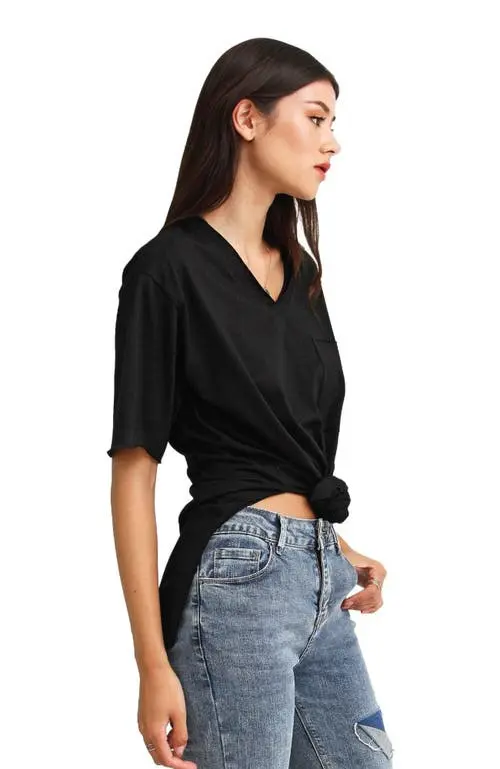 BELLE & BLOOM Brave Soul Oversized T-shirt - Black