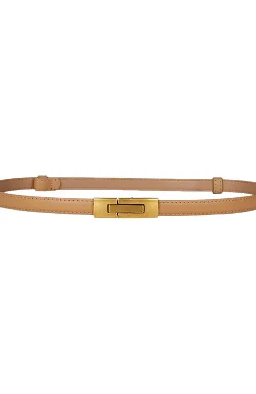 BELLE & BLOOM Lady Lux Magnetic Belt - Camel