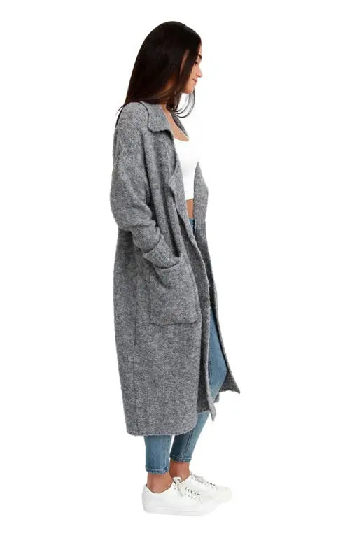 BELLE & BLOOM Born To Run Sweater Coat - Grey
