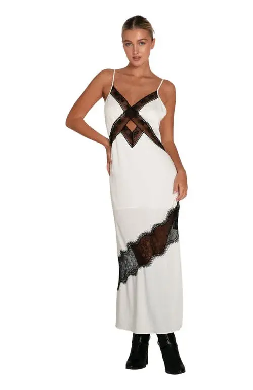 BELLE & BLOOM Heavenly Bodies Lace Slip Dress