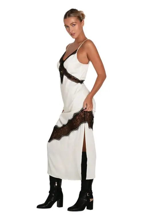 BELLE & BLOOM Heavenly Bodies Lace Slip Dress