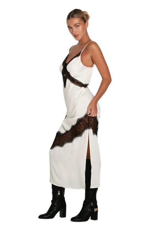 BELLE & BLOOM Heavenly Bodies Lace Slip Dress