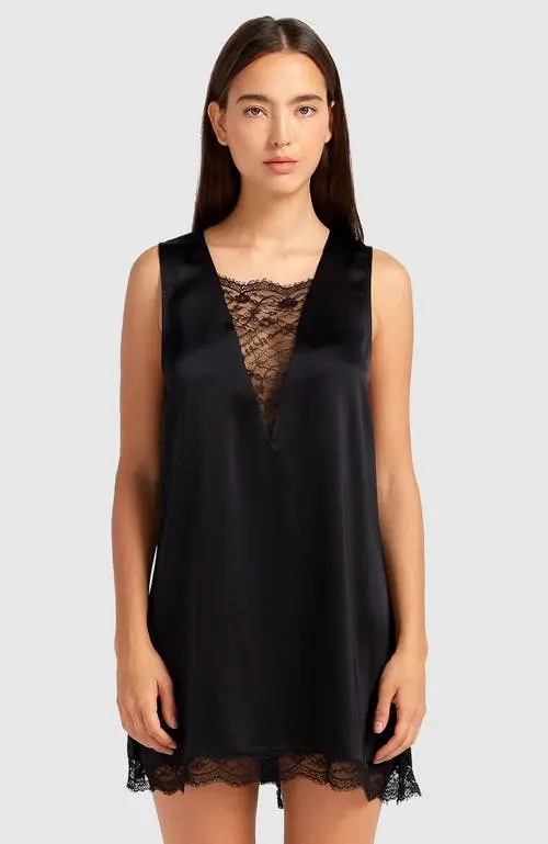 BELLE & BLOOM After Party Lace Mini Dress