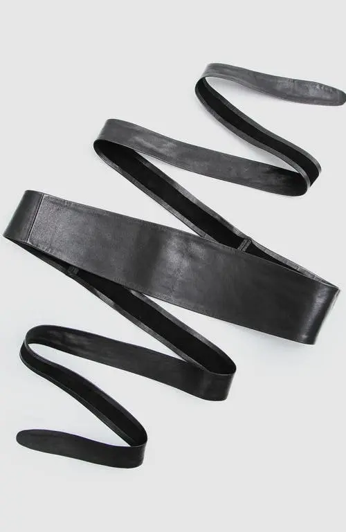 BELLE & BLOOM Odyssey Leather Wrap Belt