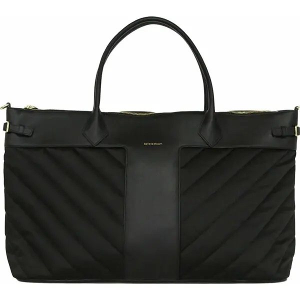BELLE & BLOOM Meet Me In Paris Weekender Bag - Black