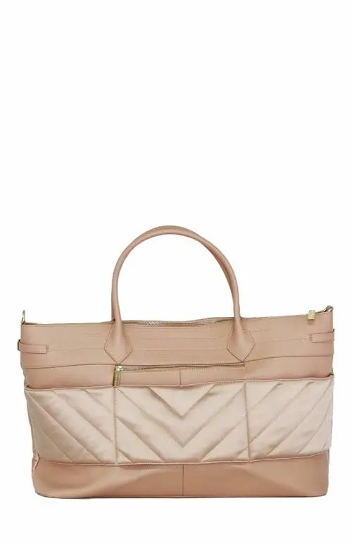 BELLE & BLOOM Meet Me In Paris Weekender Bag - Natural