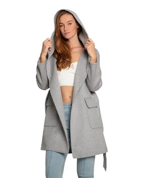 BELLE & BLOOM Sweet Escape Robe Coat - Grey