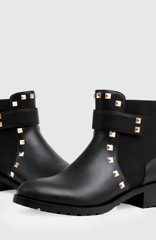 BELLE & BLOOM City Lights Leather Ankle Boots