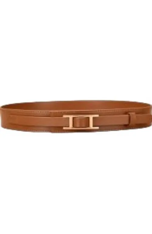 BELLE & BLOOM Just A Crush Leather Belt - Brown