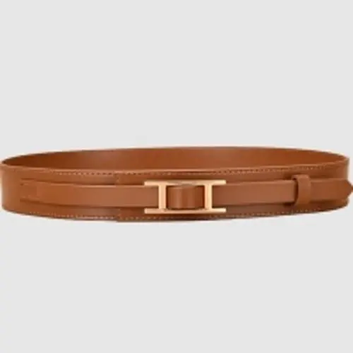 BELLE & BLOOM Just A Crush Leather Belt - Brown