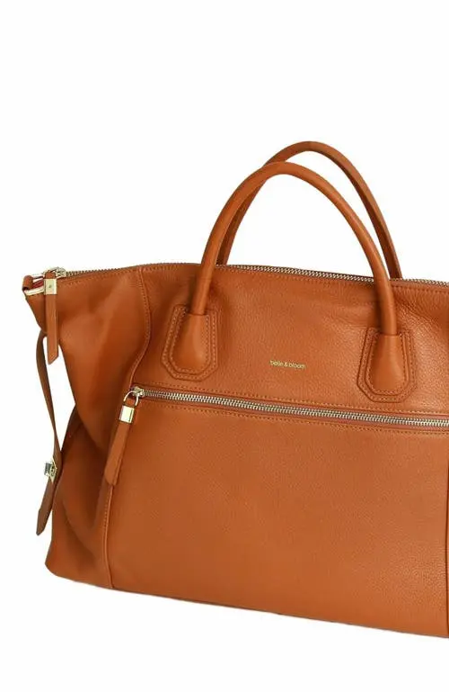 BELLE & BLOOM Wild Heart Weekender Bag - Camel
