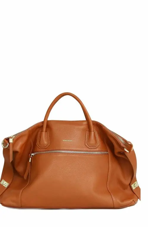 BELLE & BLOOM Wild Heart Weekender Bag - Camel